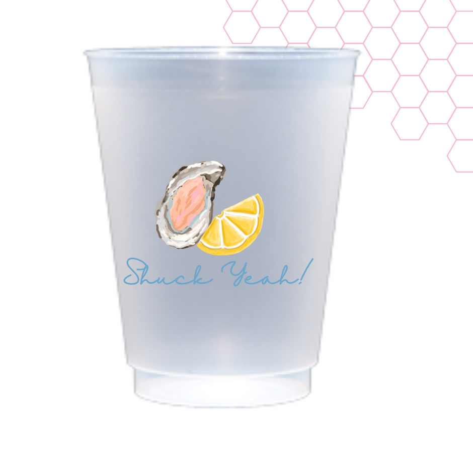 Personalized Frosted Cups | Busy Bee Gift