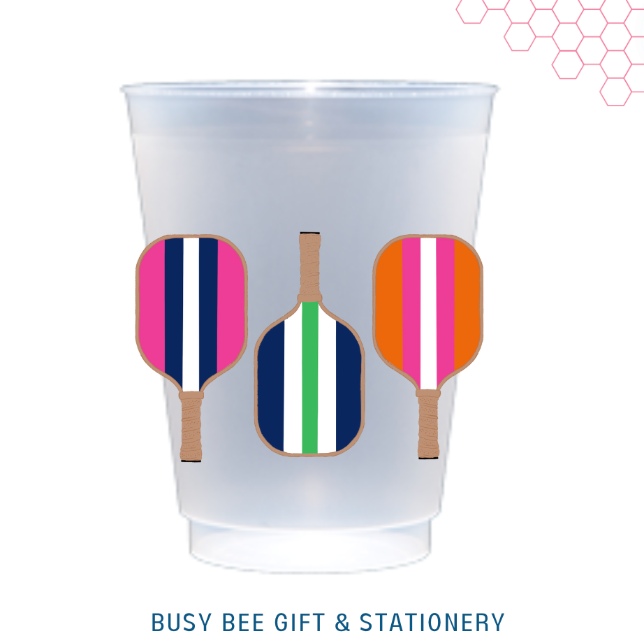 Personalized Frosted Cups | Busy Bee Gift